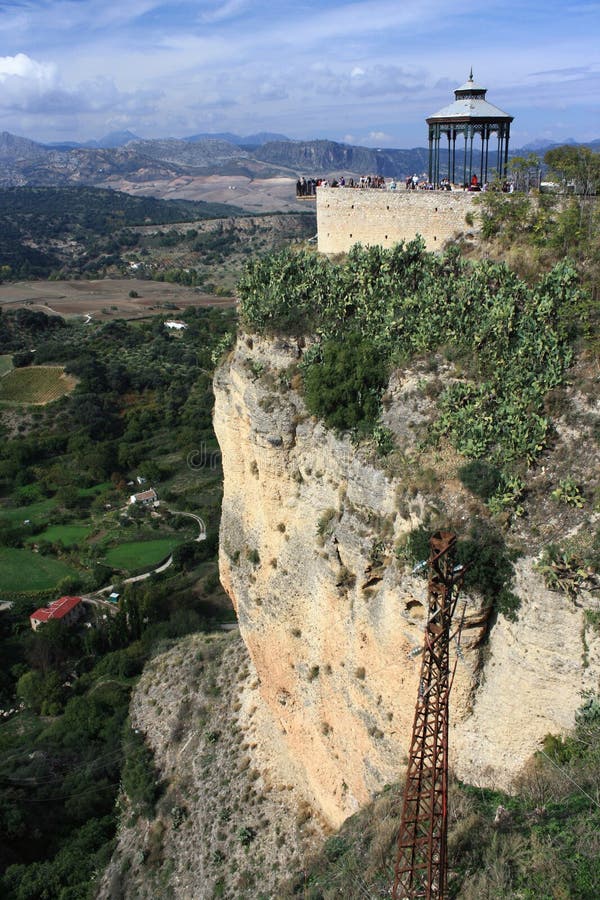 Mirador De Ronda Scenic Viewpoint - Ronda, Malaga Province, Andalusia ...