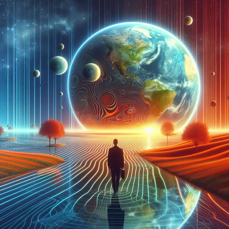 202 29 Mirage Effect a General Term for an Type of Optical Illu Stock ...