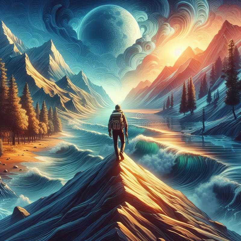 208 29 Mirage Effect a General Term for Any Type of Optical Ill Stock ...