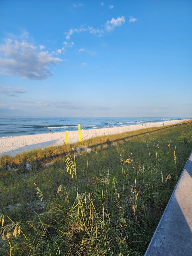 Miramar Beach Boardwalk at the Beach. Stock Photo - Image of miramar ...