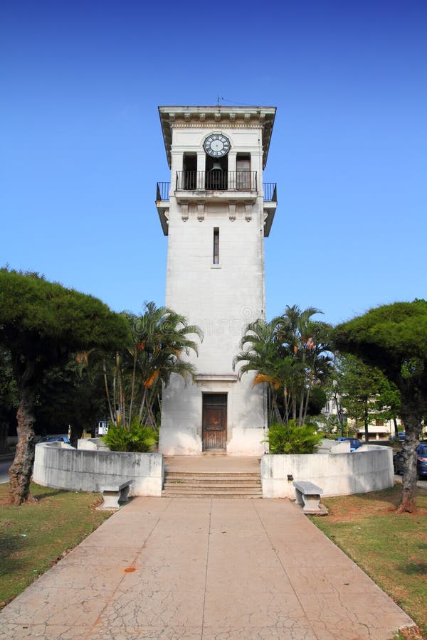 Miramar, Havana stock image. Image of clock, urban, sightseeing - 60108633