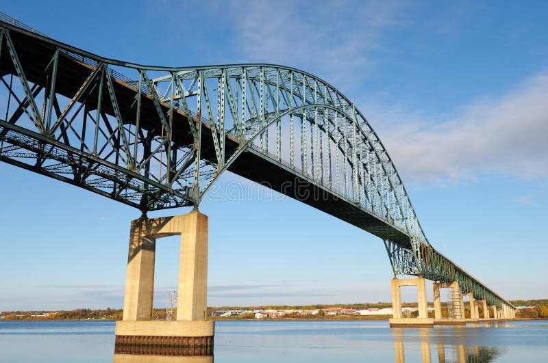 Miramichi Bridge stock image. Image of miramichi, fall - 17182343