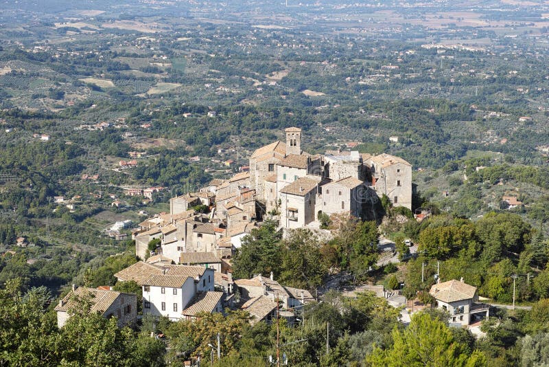 Miranda stock image. Image of italy, roofs, terni, umbria - 80396851