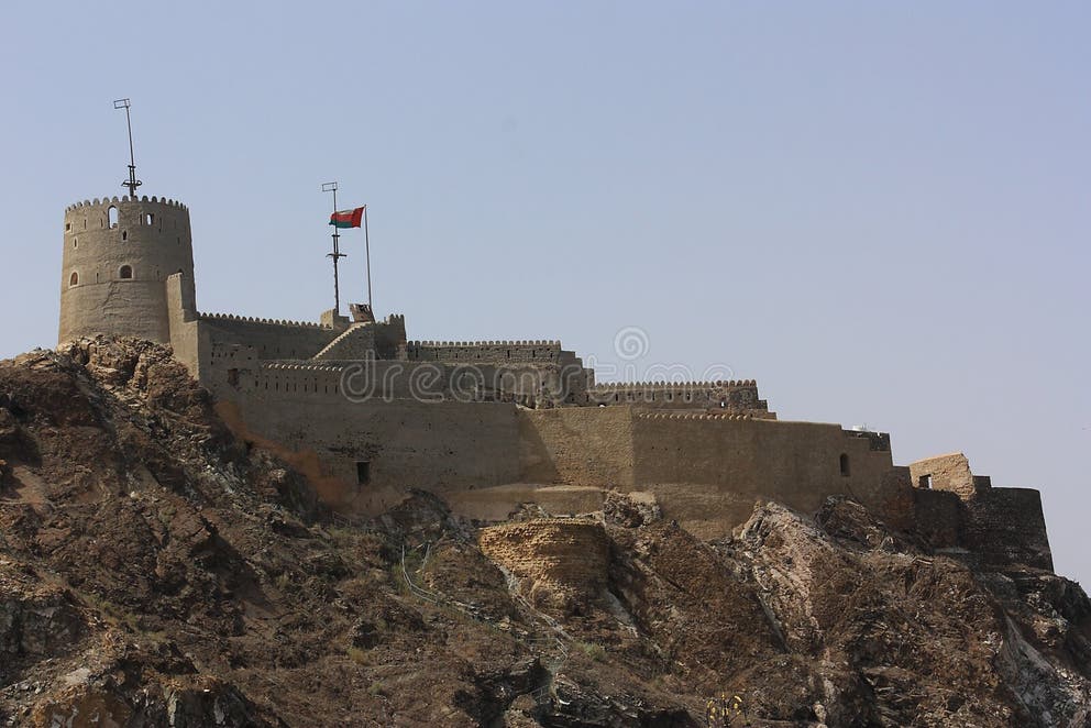 Mirani Fort stock image. Image of muscat, mirani, finance - 23805645