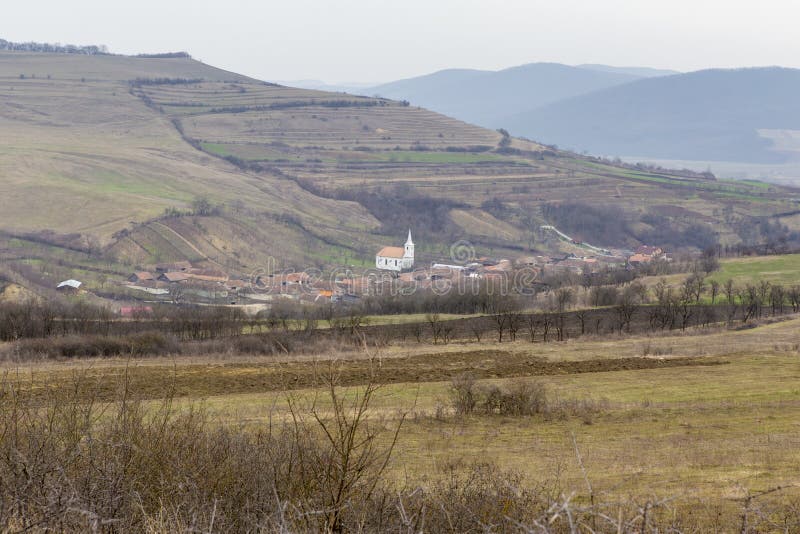 Miraslau Village and the Surroundings Editorial Photo - Image of forest ...