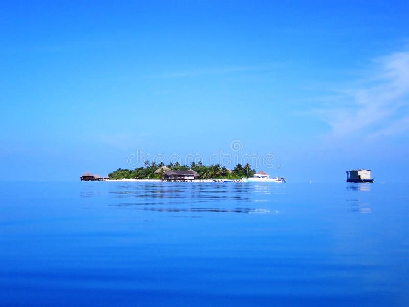 Mirihi Island Resort stock image. Image of mirihi, island - 7215019