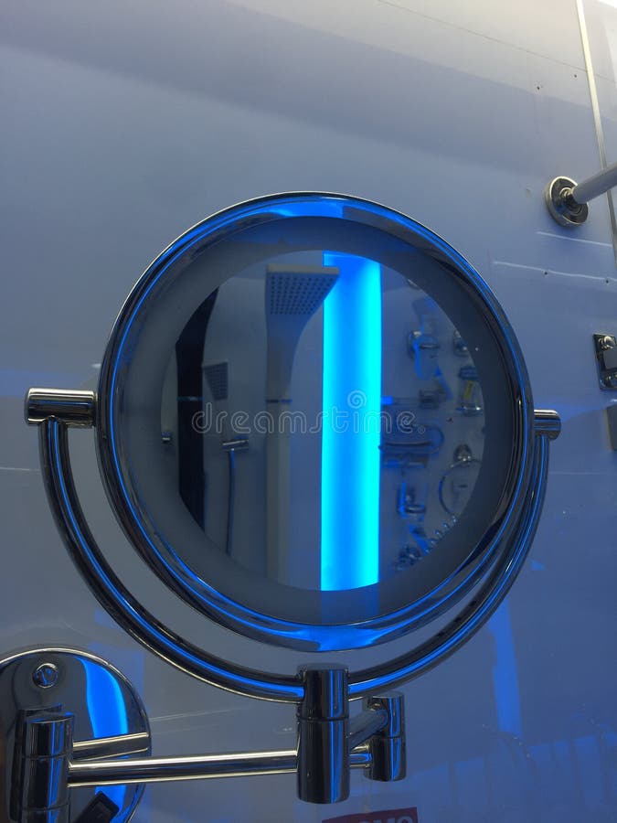 Miror stock image. Image of night, light, miror, blue - 222499487