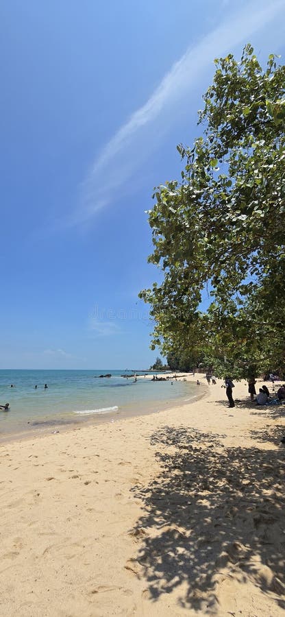 Mirota Beach Batam stock image. Image of coast, ocean - 372256005