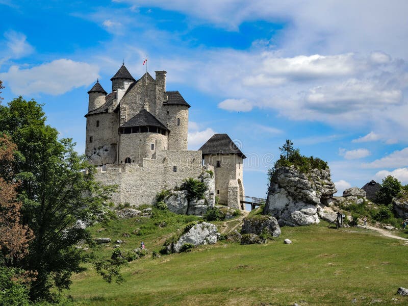 Mirow castle in Poland stock image. Image of trip, mirow - 291610457