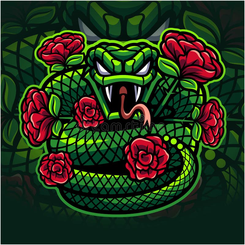 Viper Snake Logo Design Vector, Animal Graphic, Snake Design Template ...