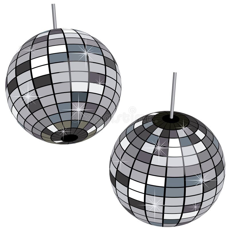 Mirror Ball stock vector. Illustration of disco, groovy - 14005807