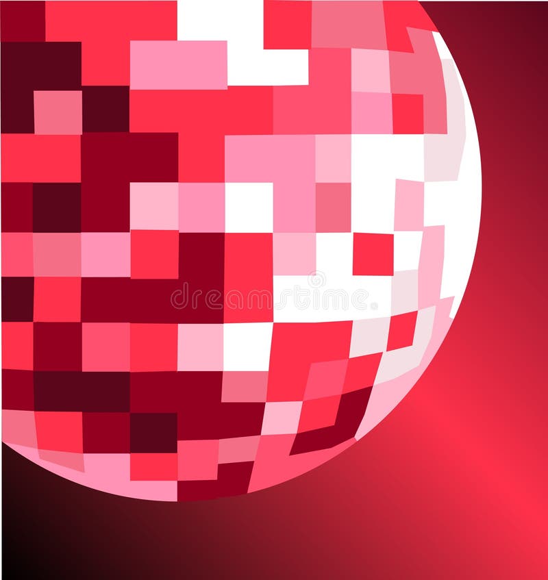 Mirror ball vector stock vector. Illustration of dance - 7228038