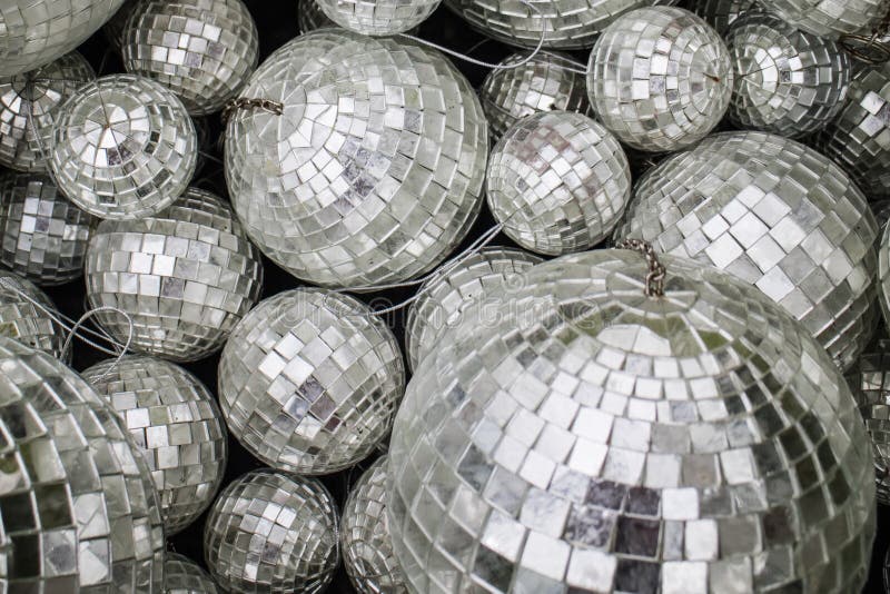 Mirror balls stock image. Image of glitter, bright, design - 72485051