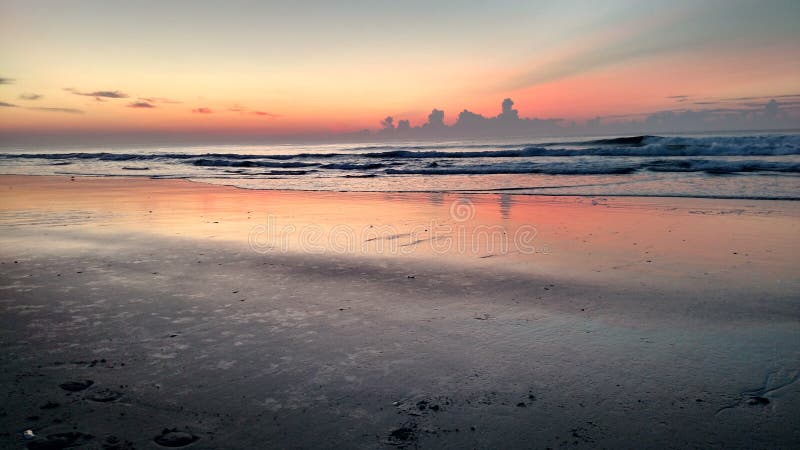 Mirror beach stock photo. Image of reflected, symmetric - 194444