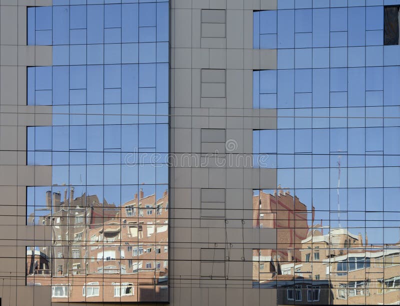 Mirror building stock photo. Image of blue, view, exterior - 24157092
