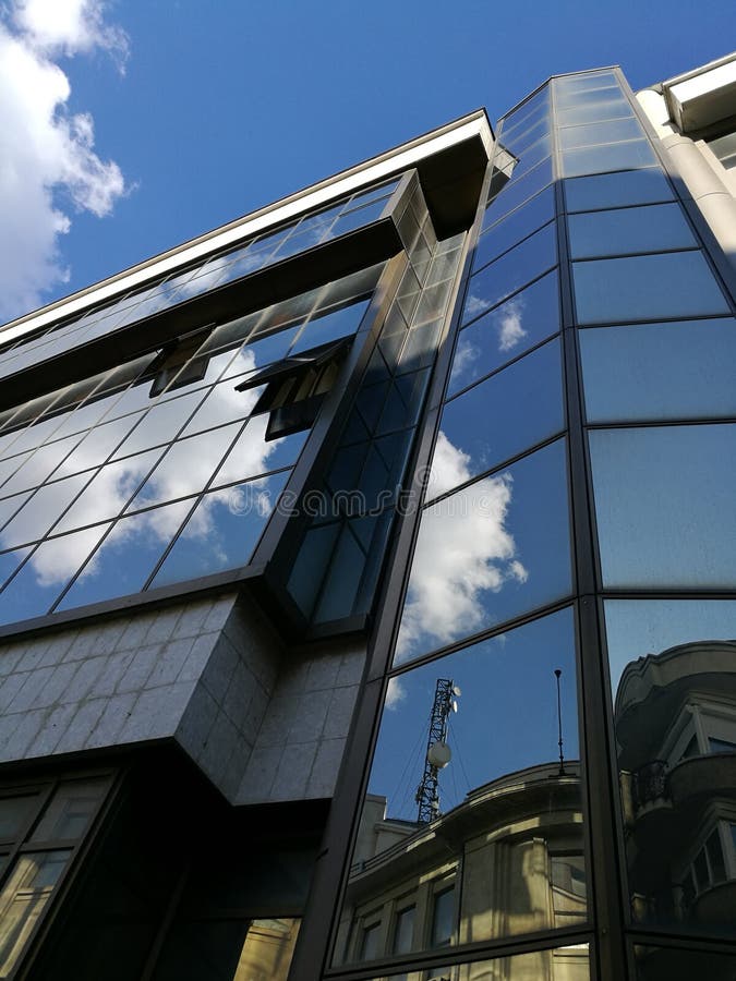 Mirror building stock photo. Image of mirror, reflex, architecture - 776494