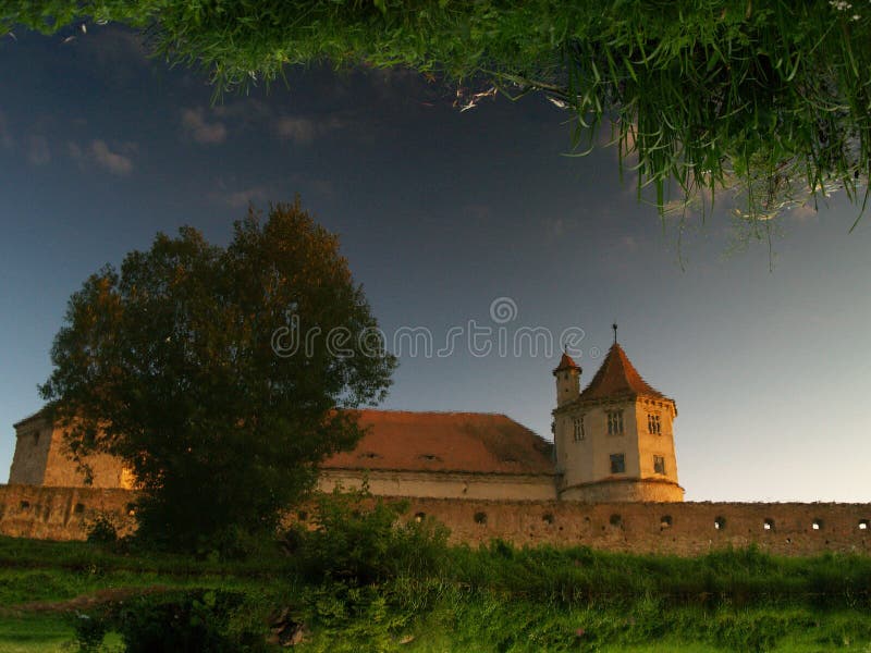 Mirror Castle stock photo. Image of mirror, walls, fortified - 27699404