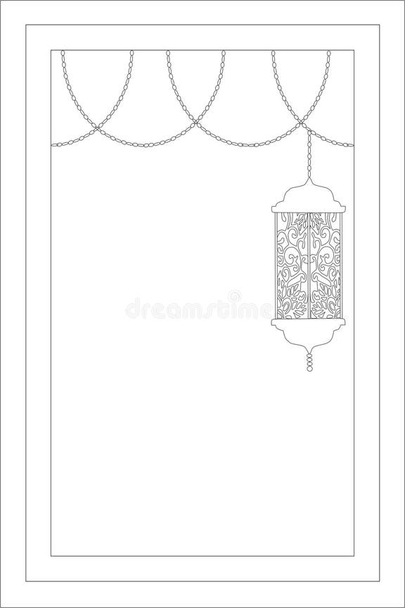 Mirror Design Border Cnc or Vinyle Cutting Vector Stock Vector ...