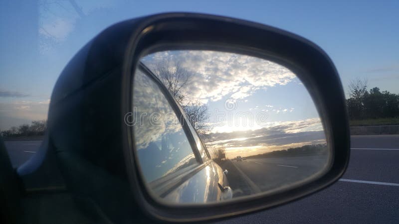 Side mirror editorial photography. Image of highway - 144841622