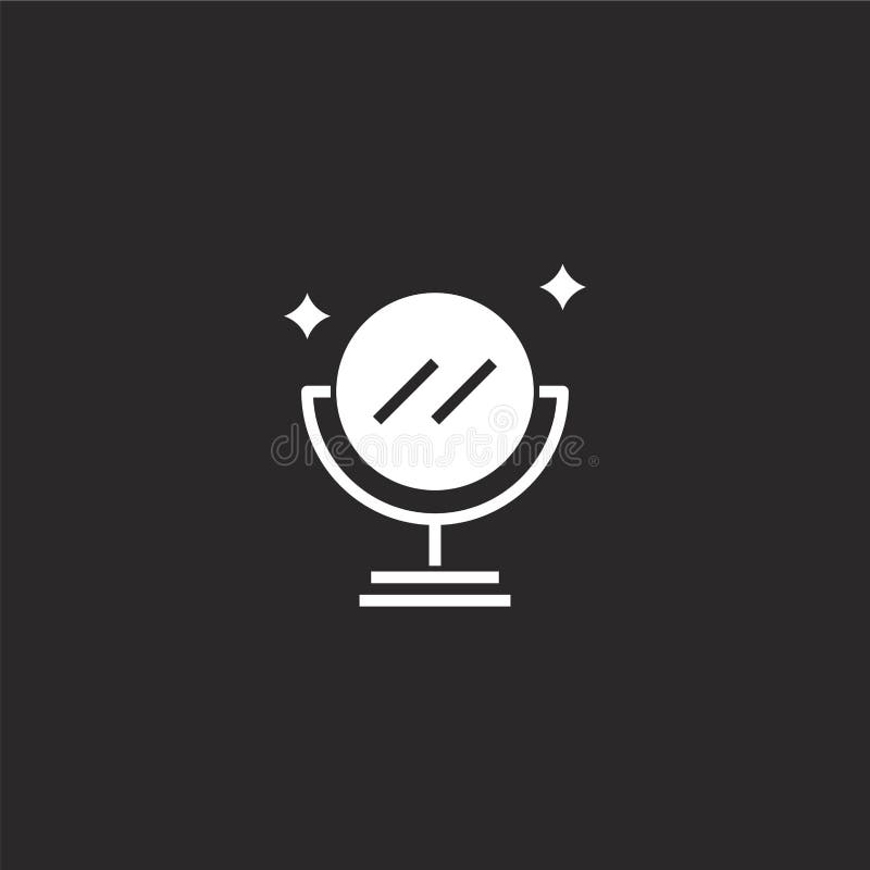 Mirror Icon. Filled Mirror Icon for Website Design and Mobile, App ...