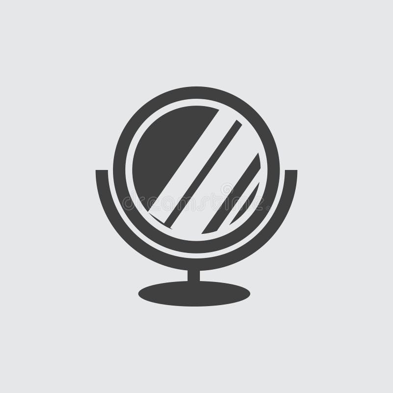 Mirror icon illustration stock vector. Illustration of beauty - 78369929