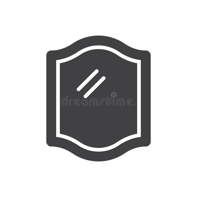 Mirror Icon stock illustration. Illustration of keyword - 374805643
