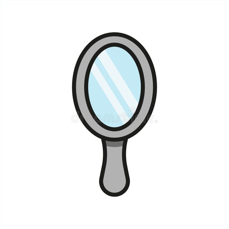 Mirror Icon Vector Basic Design Simple and Modern Stock Vector ...