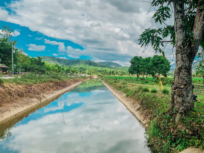 Mirror Image stock photo. Image of survey, bayog, zamboanga - 178413814