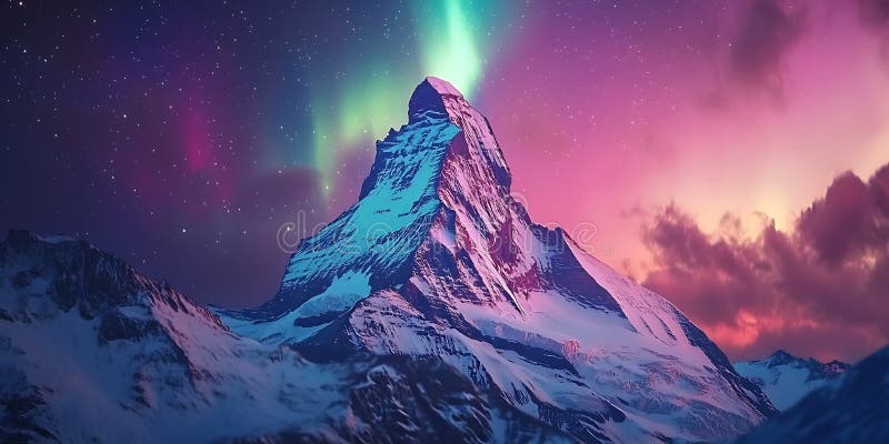 Mirror-Like Lake Reflecting a Dramatic Cloudy Sky for a Stunning Scenic ...