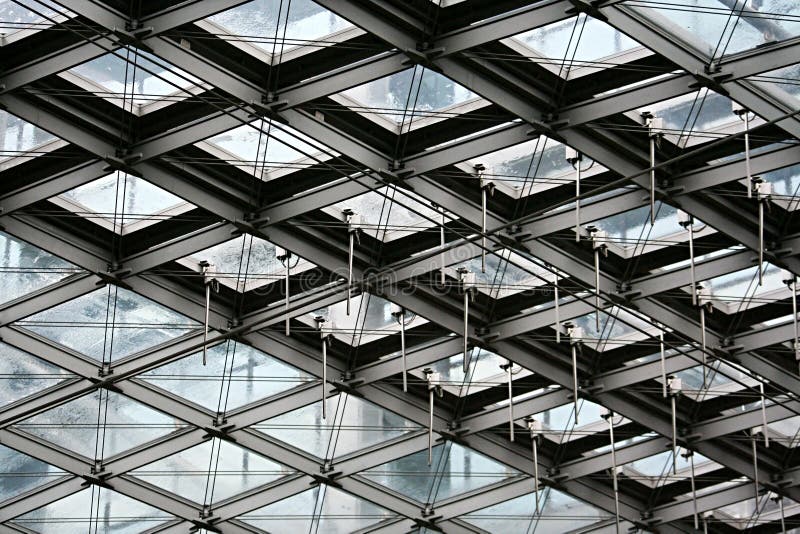Steel structure stock photo. Image of architecture, illusion - 115320