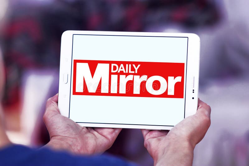 Daily Mirror Newspaper Logo Editorial Stock Image - Image of logo ...