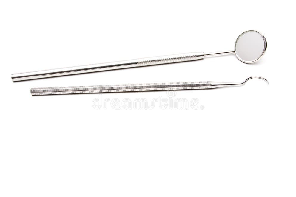 Mirror and probe stock photo. Image of sharp, tool, explorer - 18189192