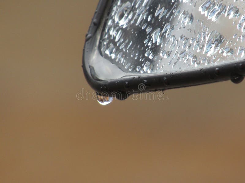 Mirror rain stock image. Image of mirror, rainy, drops - 147672785