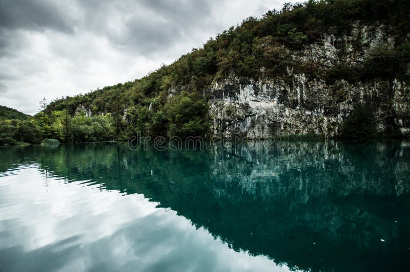 Mirror Reflection of the Landscape Stock Photo - Image of reflection ...