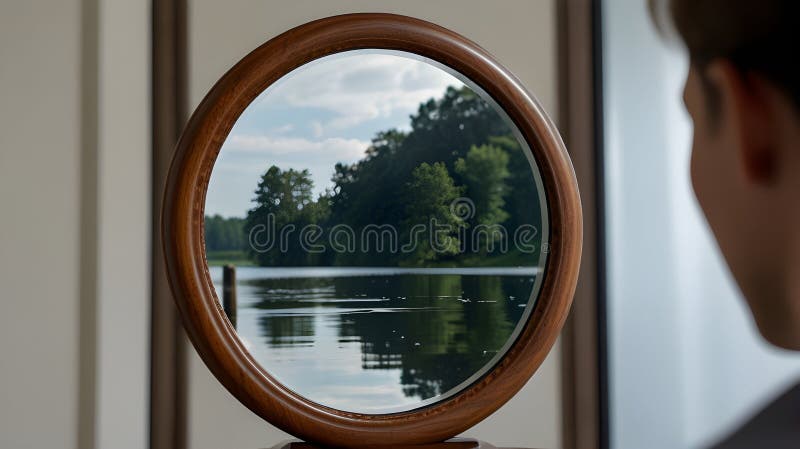 A Mirror Reflection that Shows an Entirely Different Object instead of ...