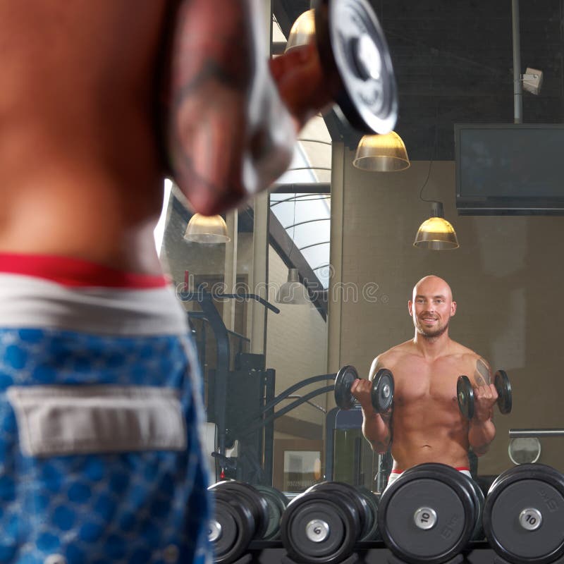Bodybuilder training gym stock photo. Image of healthy - 45338474