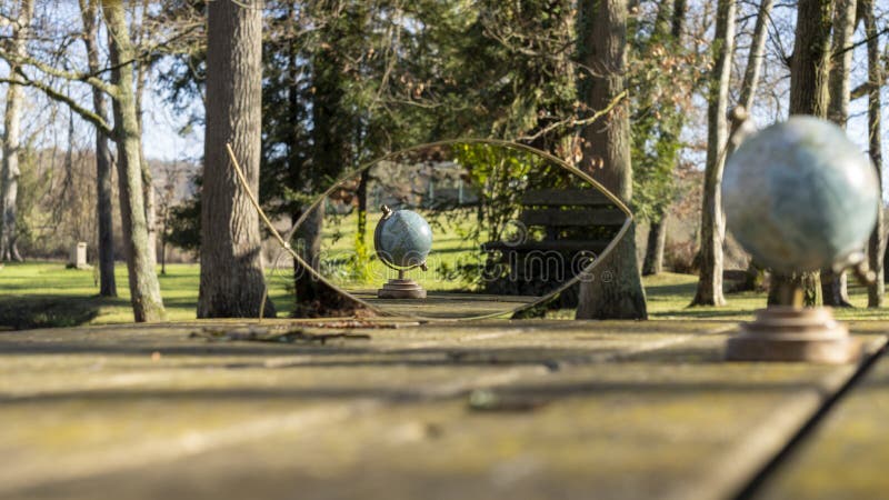 Mirror in the Shape of a Fish, and Reflection of the Terrestrial Globe ...