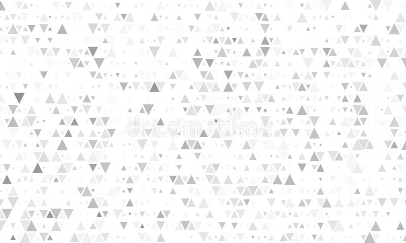 Mirror Silver Triangle Tiles. Abstract Mosaic Geometry Pattern Stock ...