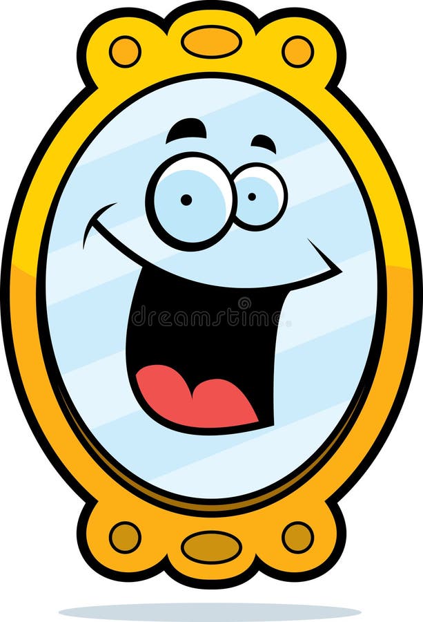 Cartoon Mirror Stock Illustrations – 22,204 Cartoon Mirror Stock ...