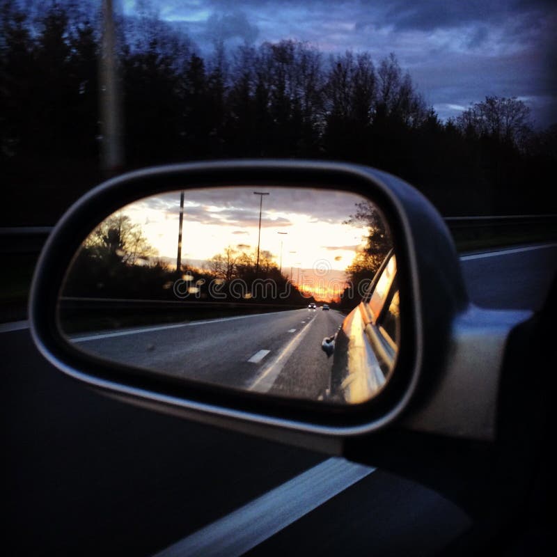 Mirror sunset stock photo. Image of sunset, hour, mirror - 121250540