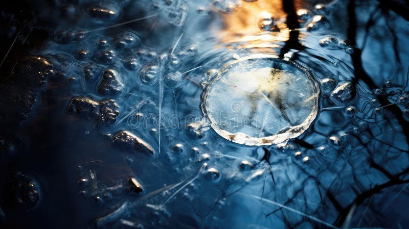 Mirror texture ice stock illustration. Illustration of surface - 373400491