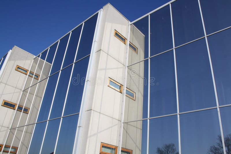 Mirror windows stock image. Image of urban, retro, building - 21785857