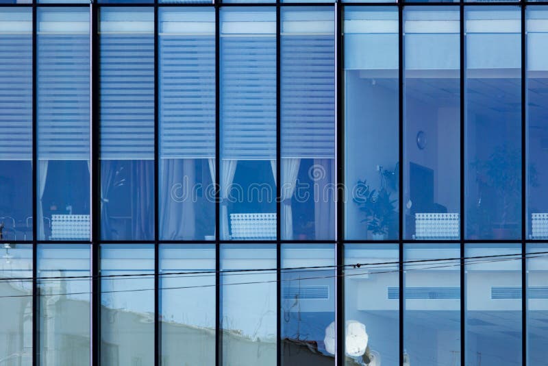 Mirror Windows of a Building As a Background Stock Photo - Image of ...