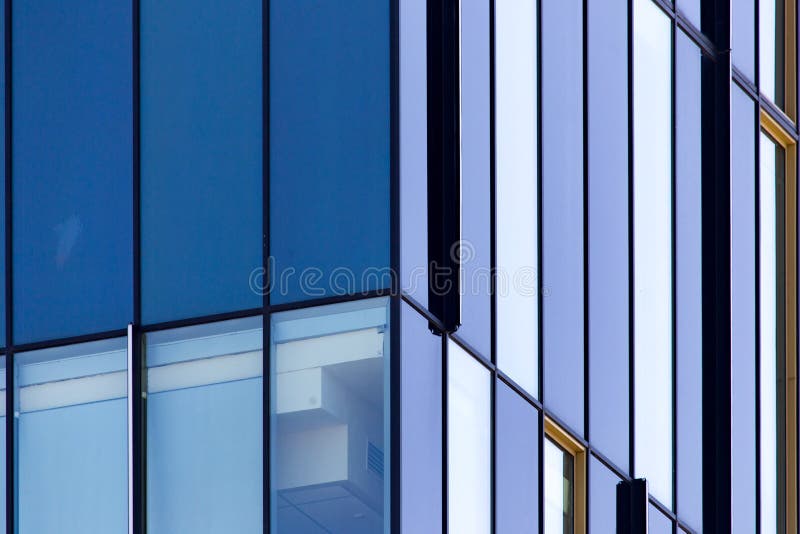 Mirror Windows of a Building As a Background Stock Photo - Image of ...