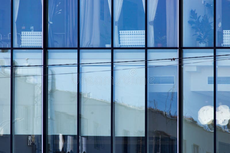 Mirror Windows of a Building As a Background Stock Image - Image of ...