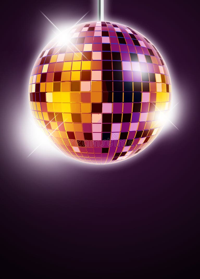 Disco Glitter Mirrorball Background Stock Illustrations – 283 Disco ...