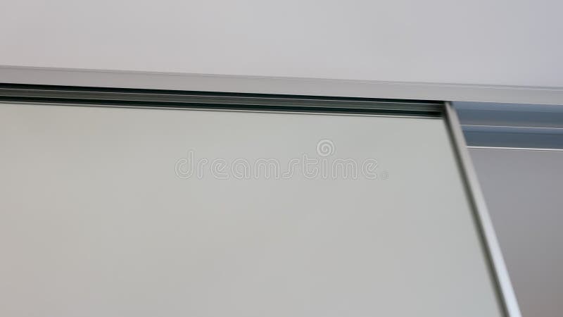 Mirrored Doors in the Apartments. the System of Sliding Doors in the ...