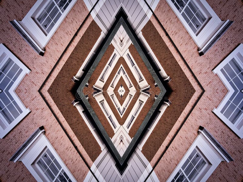 Mirrored Pattern Made from Classical Architectural Elements for ...