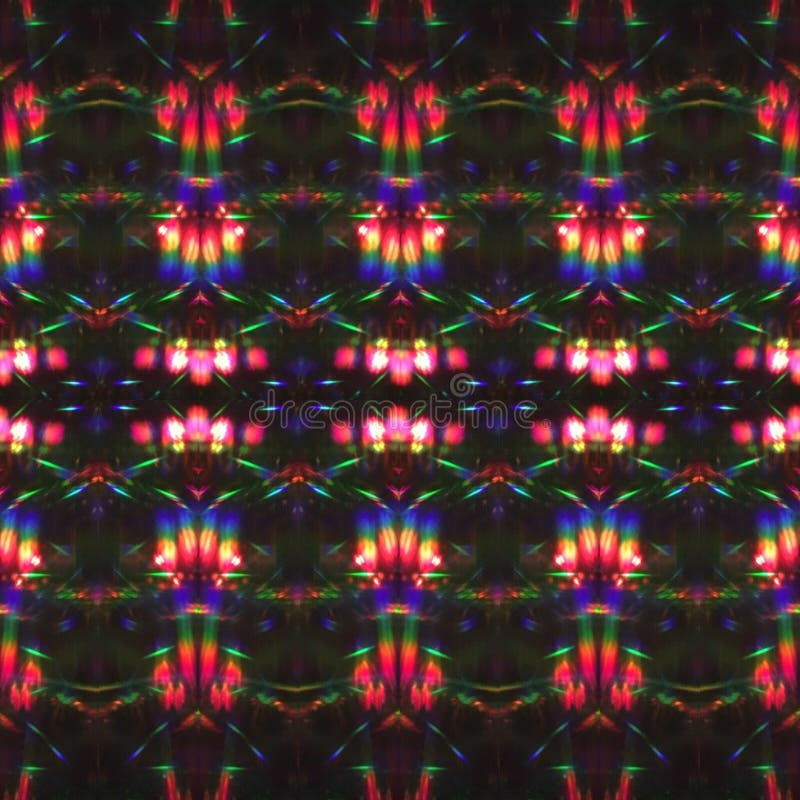 Mirrored Rainbow Light Refraction Details Stock Photo - Image of prism ...