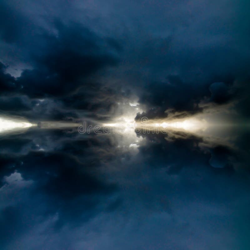Mirrored storm sky stock photo. Image of dreams, mirror - 39385978